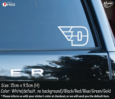 dayton flyers Stickers Reflective Car Decals University Team Best Gifts ...