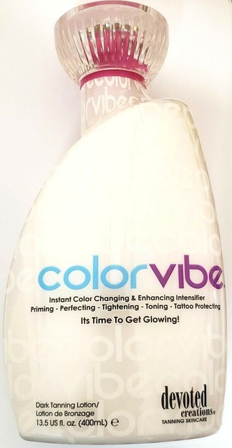 2018 Devoted Creations Color Vibe INTENSIFIER TANNING Lotion 13.5oz for ...