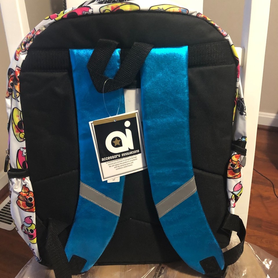 Emojination Bookbag Accessory Innovations Emoji Poop Happens 16 ...