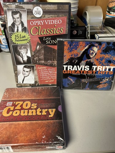 NEW!! Time Life: '70s Country Box Set Collection, Travis Tritt CD, Opry ...