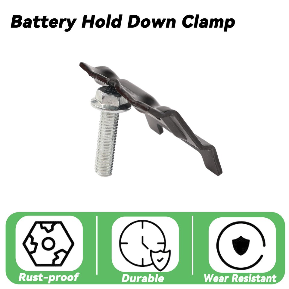 Battery Hold Down Clamp Bracket Bolt For VW Golf Mk5 Mk6 Audi A1 A3 ...