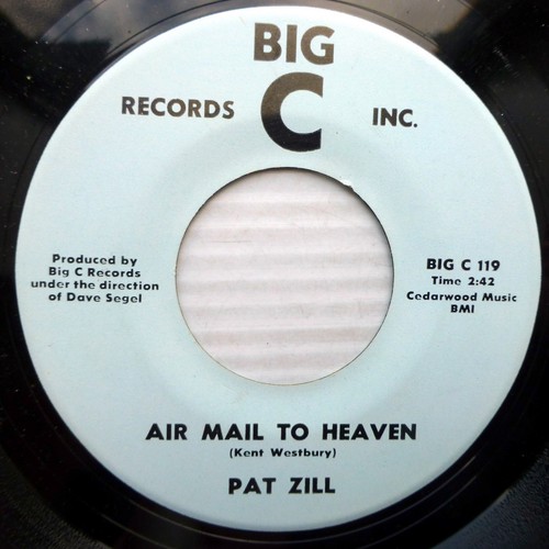 Pat Zill Pop Vocal VG Grand C 45 Air Mail Pour Heaven / Deux Vide Bras ...