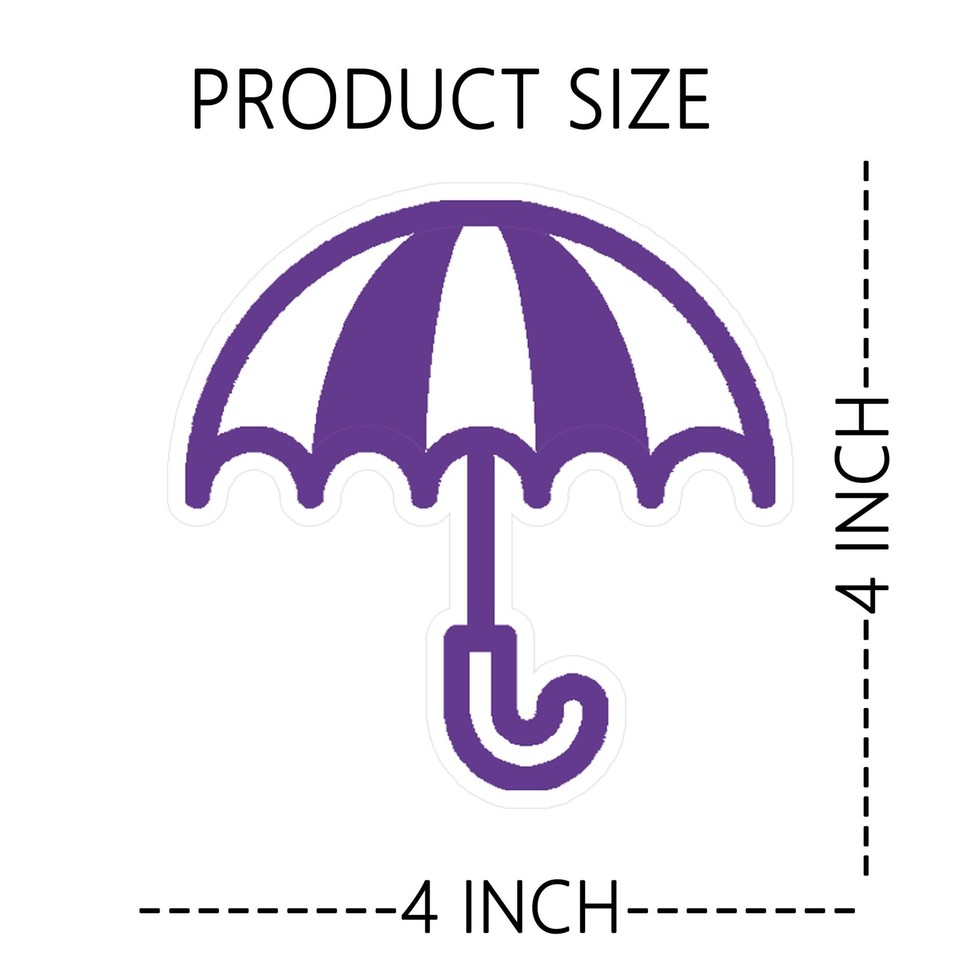 Umbrella Cutouts 4 Inches Classroom Summer Bulletin Board Colorful ...
