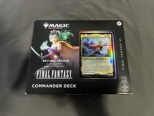 Magic The Gathering Final Fantasy Commander Deck Revival Trance DECK ...