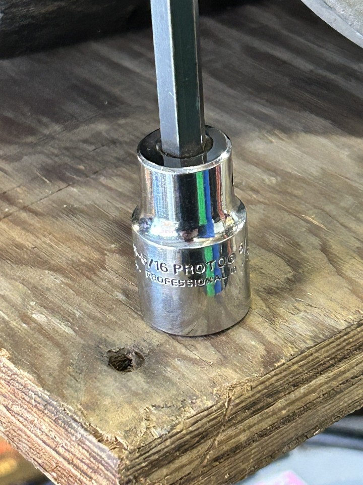 Proto USA Professional 5441-5/16-SAE 5/16" Hex Allen Socket - 1/2 ...