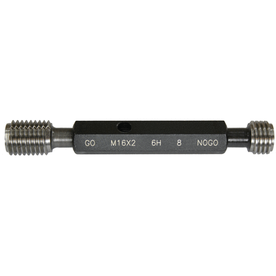Screw Thread Plug Gauge Go / No Go M6 x 0.75 ISO 6H | eBay