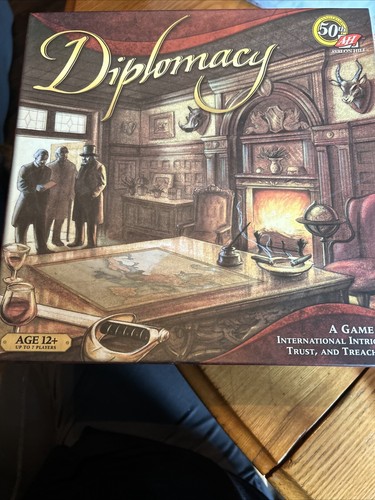 Diplomacy Board Game by Avalon Hill 50th Anniversary Edition. | eBay