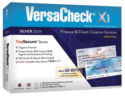 VersaCheck X1 Silver 2024 - Personal Finance and Check Creation ...