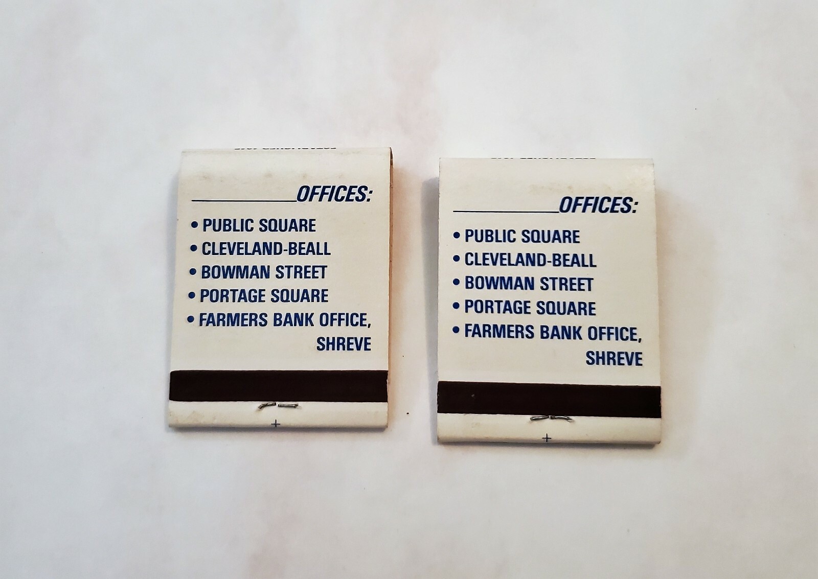 Vintage Wayne County National Bank Wooster Ohio Matchbook - Lot of 2 | eBay