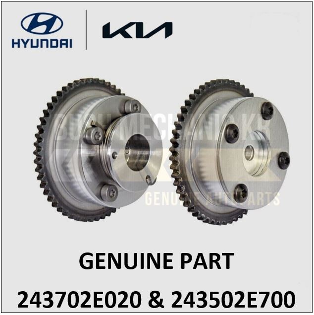 GENUINE OEM Hyundai Kia CVVT Assy Exhaust & Intake 243702E020 ...