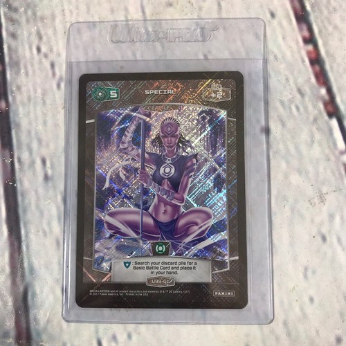 2017 Panini GREEN LANTERN Metax Special Card U99-GL Foil / TCG Booster ...