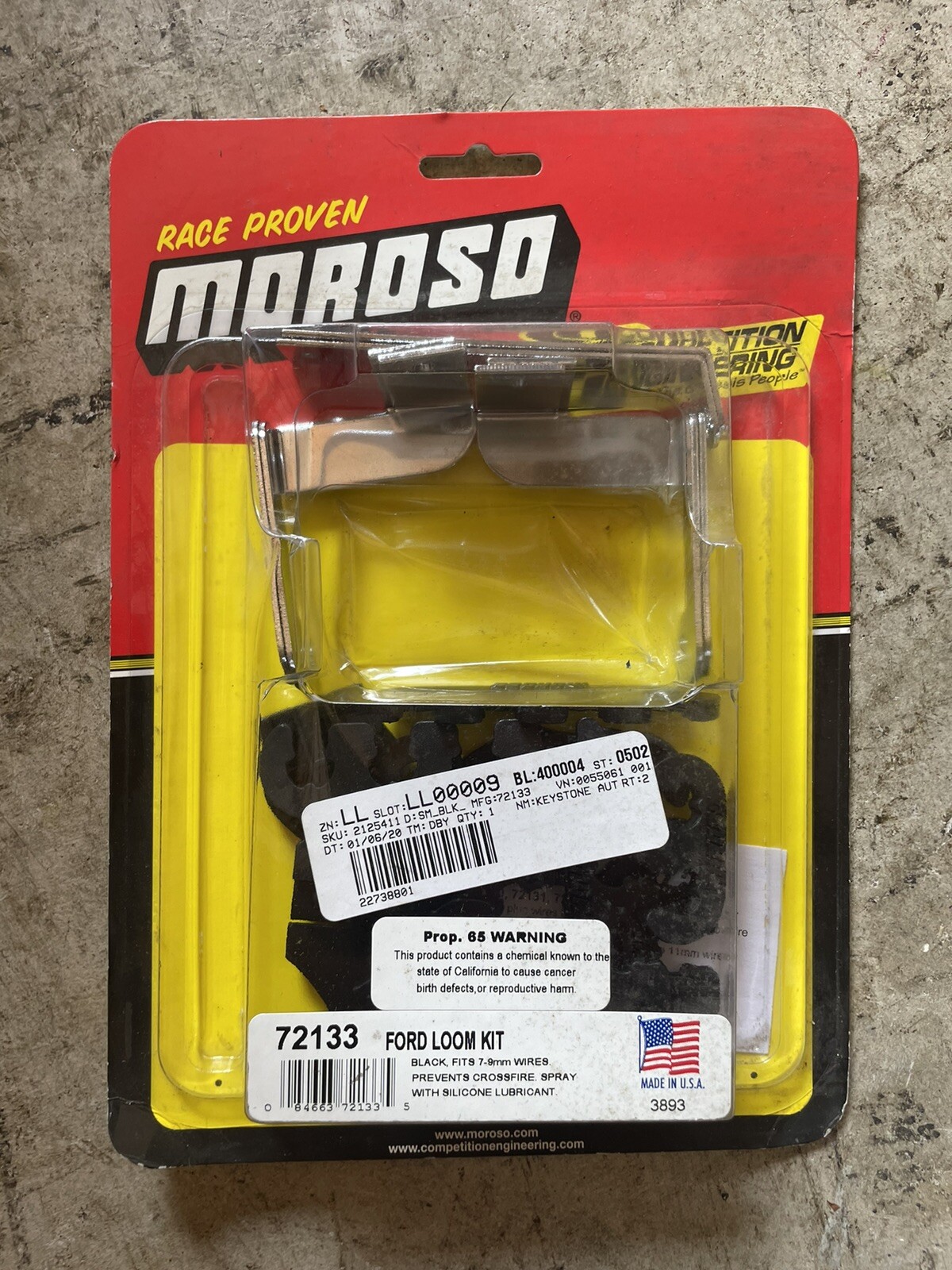 Moroso 72133 Spark Plug Wire Loom Kit for sale online | eBay