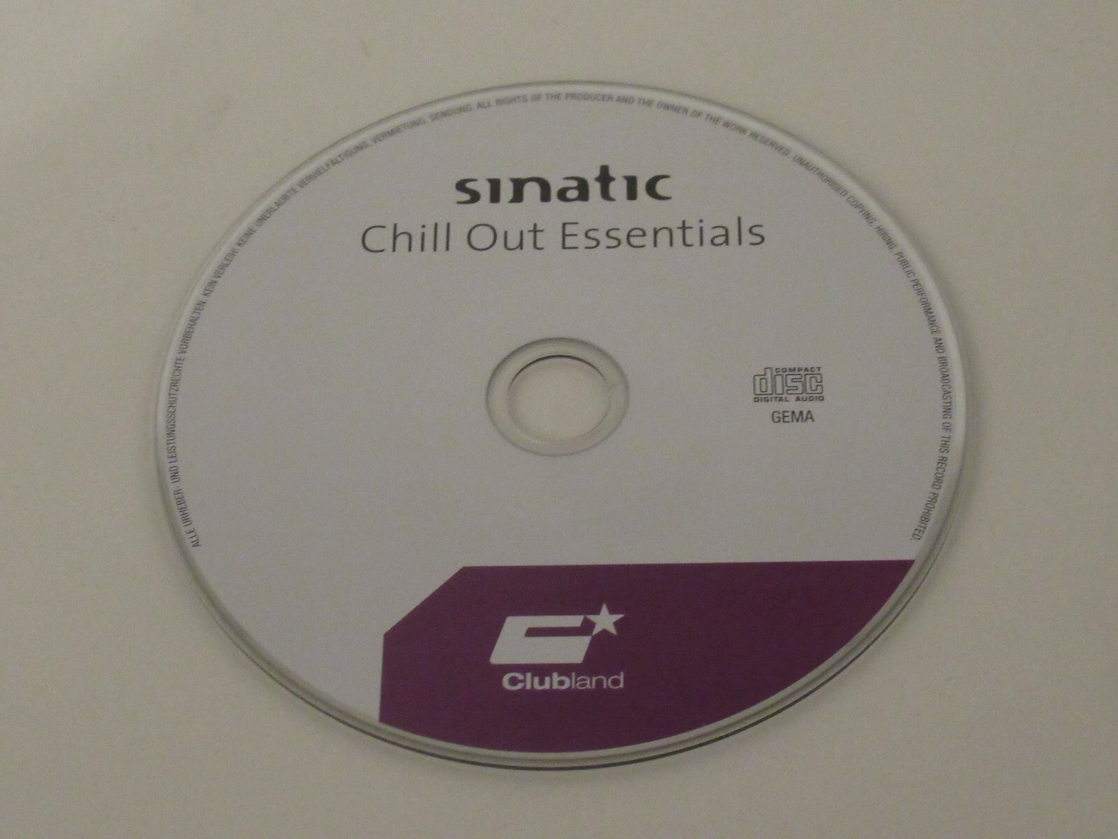 Sinatic - Chill out essentials / 8287685416230 CD ALBUM | eBay