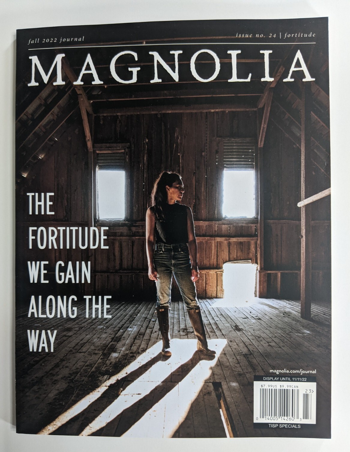 Magnolia Journal Magazine Issue 24 Fall 2022 Fortitude Fixer Upper DIY ...