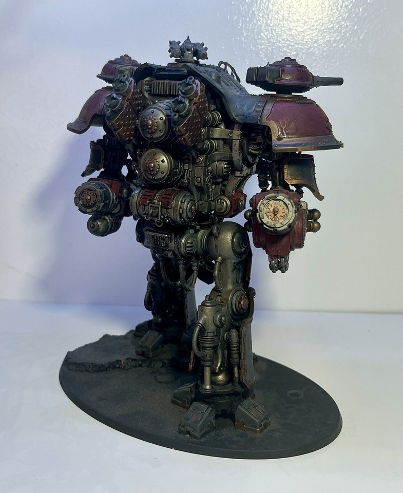 Warhammer 40k Imperial Knights Knight Valiant - Painted | eBay