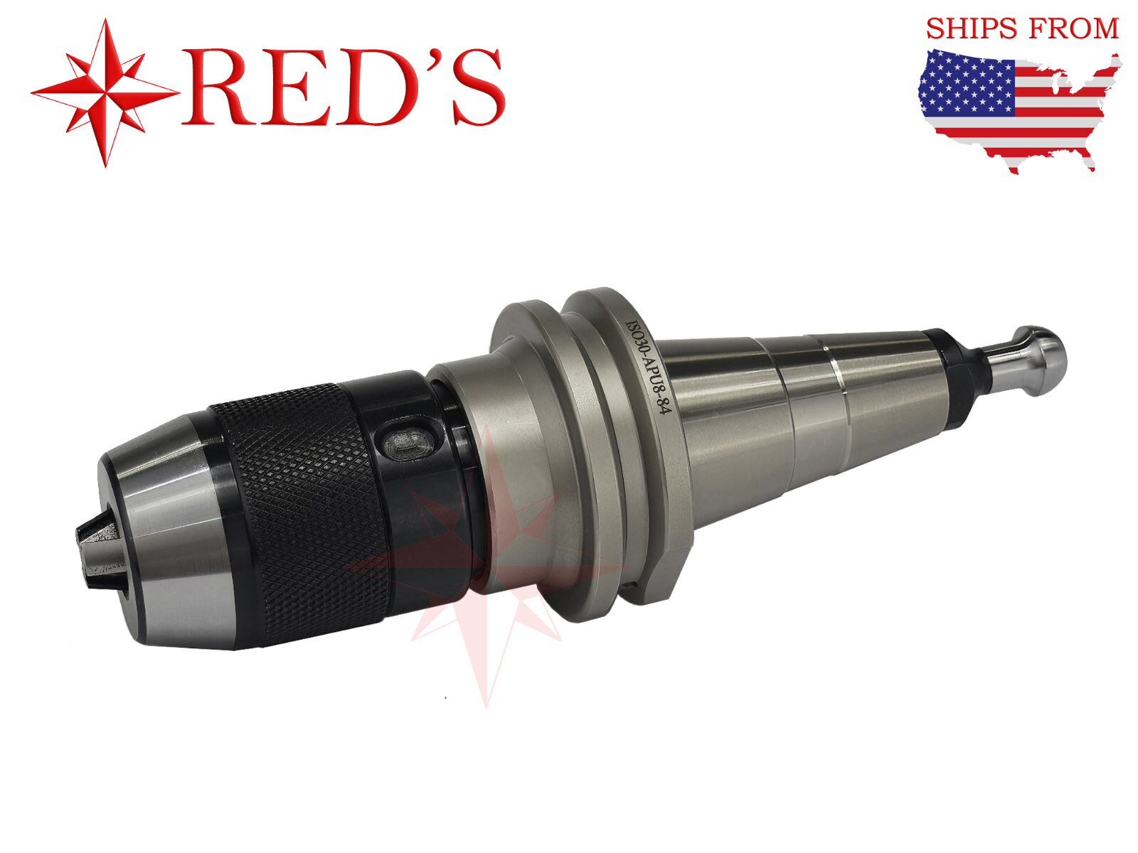 REDS ISO30-APU8-84 Keyless Drill Chuck Tool Holder CNC Router | eBay