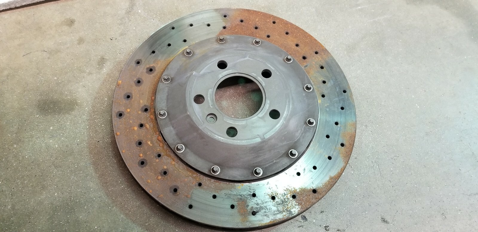MCLAREN MP4-12C REAR BRAKE DISC ROTOR OEM PA2494-2429 LEFT OR RIGHT | eBay