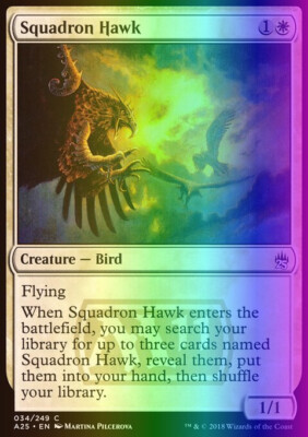 MTG Magic the Gathering Squadron Hawk (34/267) Masters 25 LP FOIL | eBay