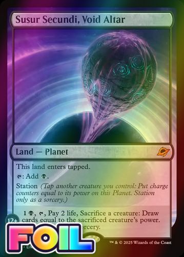 x1 Susur Secundi, Void Altar FOIL EOE Edge of Eternities MTG 259 M/NM ...