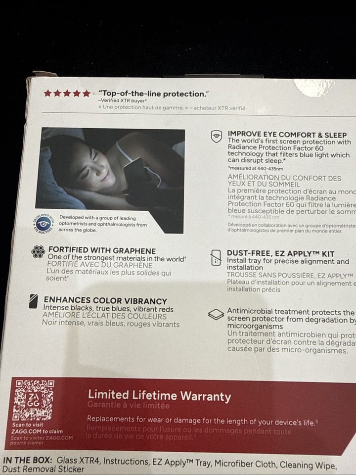 ZAGG InvisibleShield Glass XTR4 screen protector iPad mini (A17 Pro) | eBay