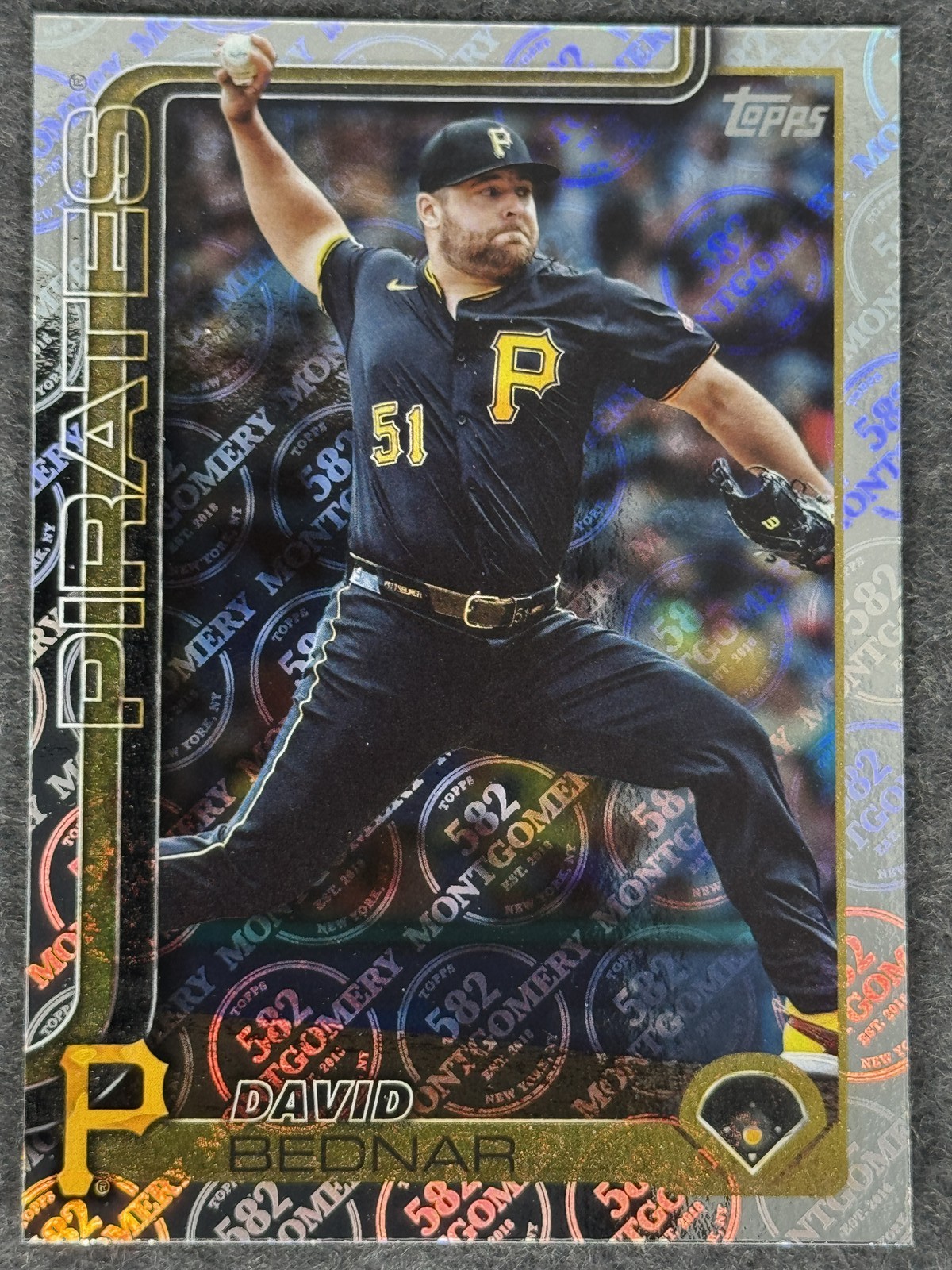 David Bednar 2025 Topps 582 Montgomery Club 381 | eBay UK