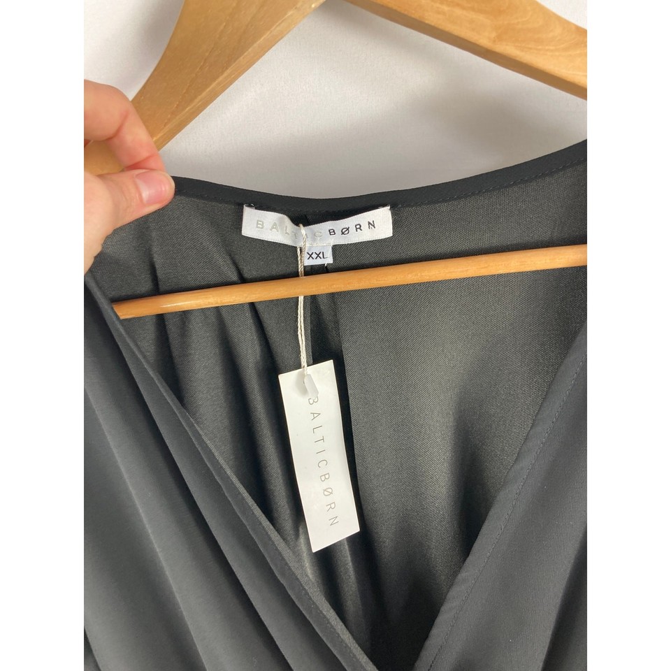 NWT Baltic Born Lydia Long Sleeve Tie Back Maxi Dress Size XXL | eBay