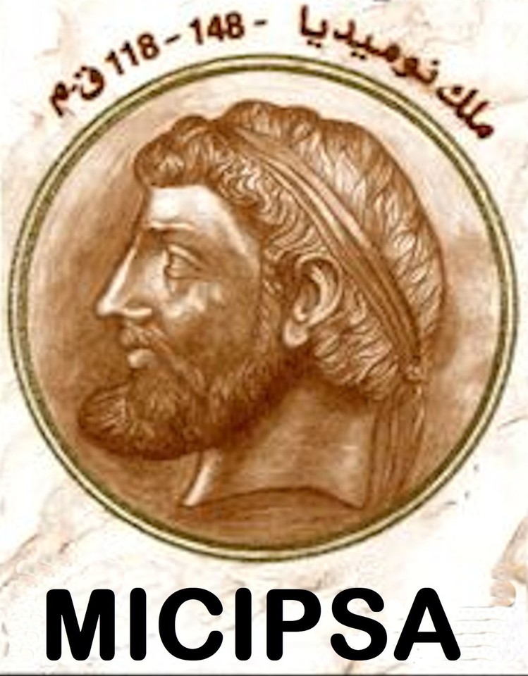MASSINISSA / MICIPSA NUMIDIA AE26_____Punic Wars______BETRAYED CARTHAGE ...