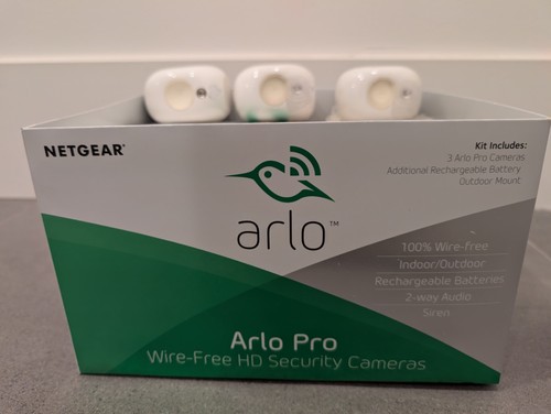 Netgear Arlo Pro 3 Camera HD Rechargeable Wireless Security System | eBay