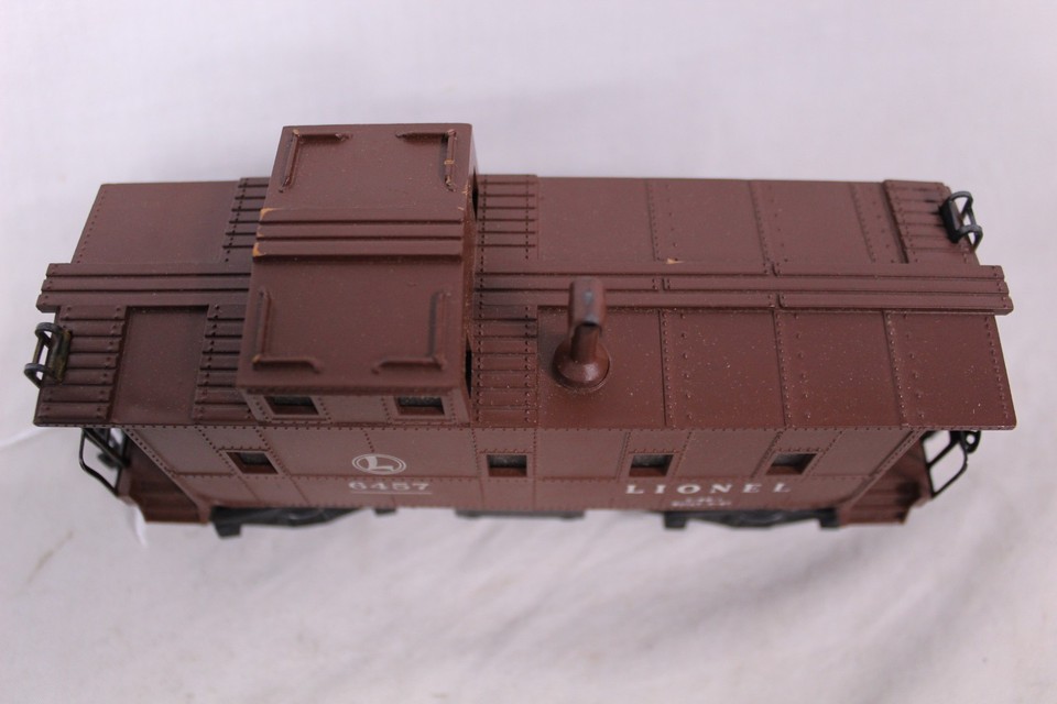 Lionel 6457 Postwar Electric Model Train Caboose w/Brown Smokestack | eBay