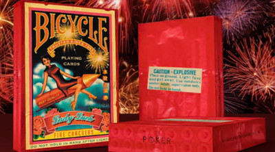 Bicycle Lady Luck Firecrackers Limited Edition Playing Cards - New ...