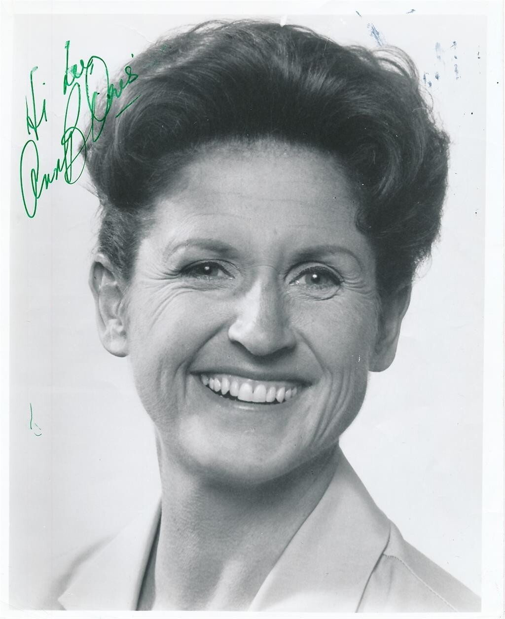 Ann B. Davis- Signed Vintage B&W Photograph | eBay