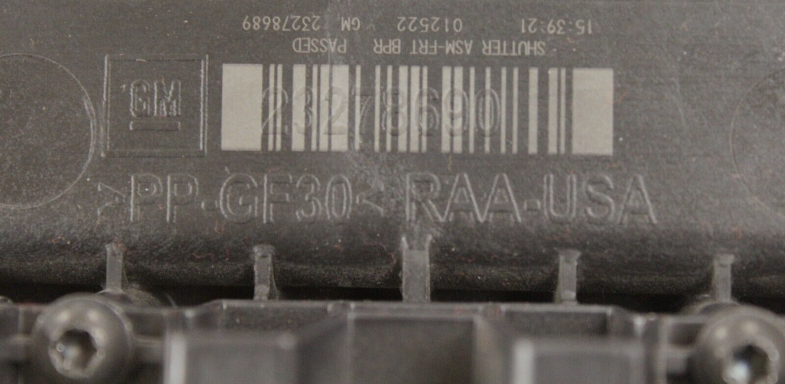 GM 2016-2022 Front Bumper Shutter 23278689 Actuator 111360802 | eBay