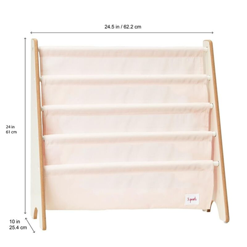 3 Sprouts Book Rack - Kids Storage Shelf Organizer Baby Room Bookcase ...