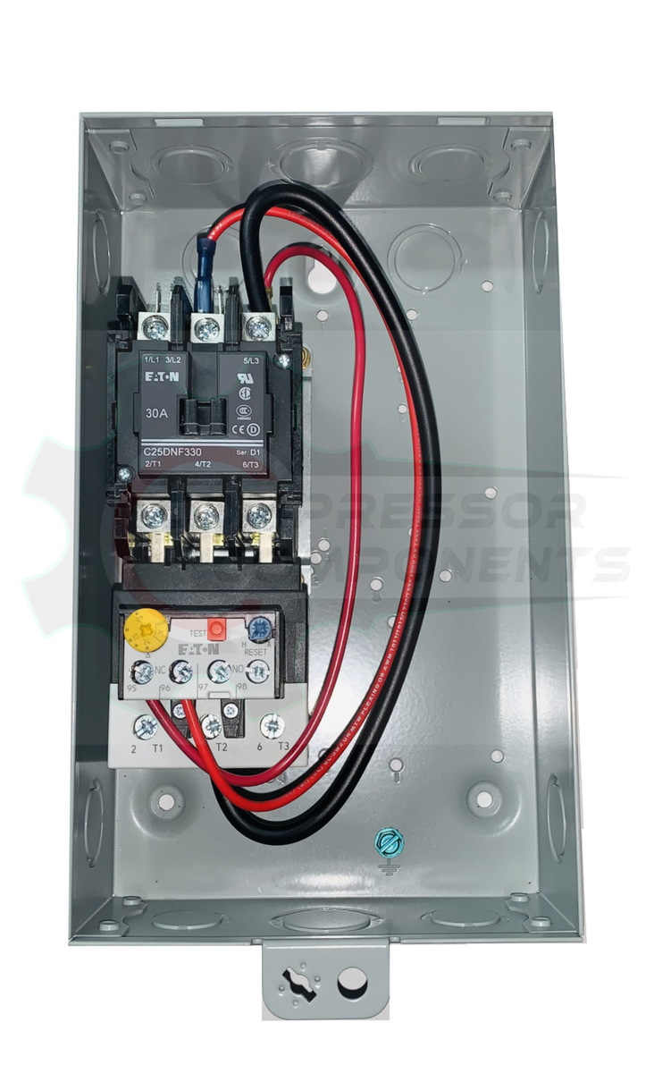 Air Compressor Magnetic Starter Wiring