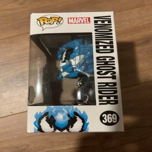 Funko Pop! Marvel - Venomized Ghost Rider Blue Exclusive #369 | eBay