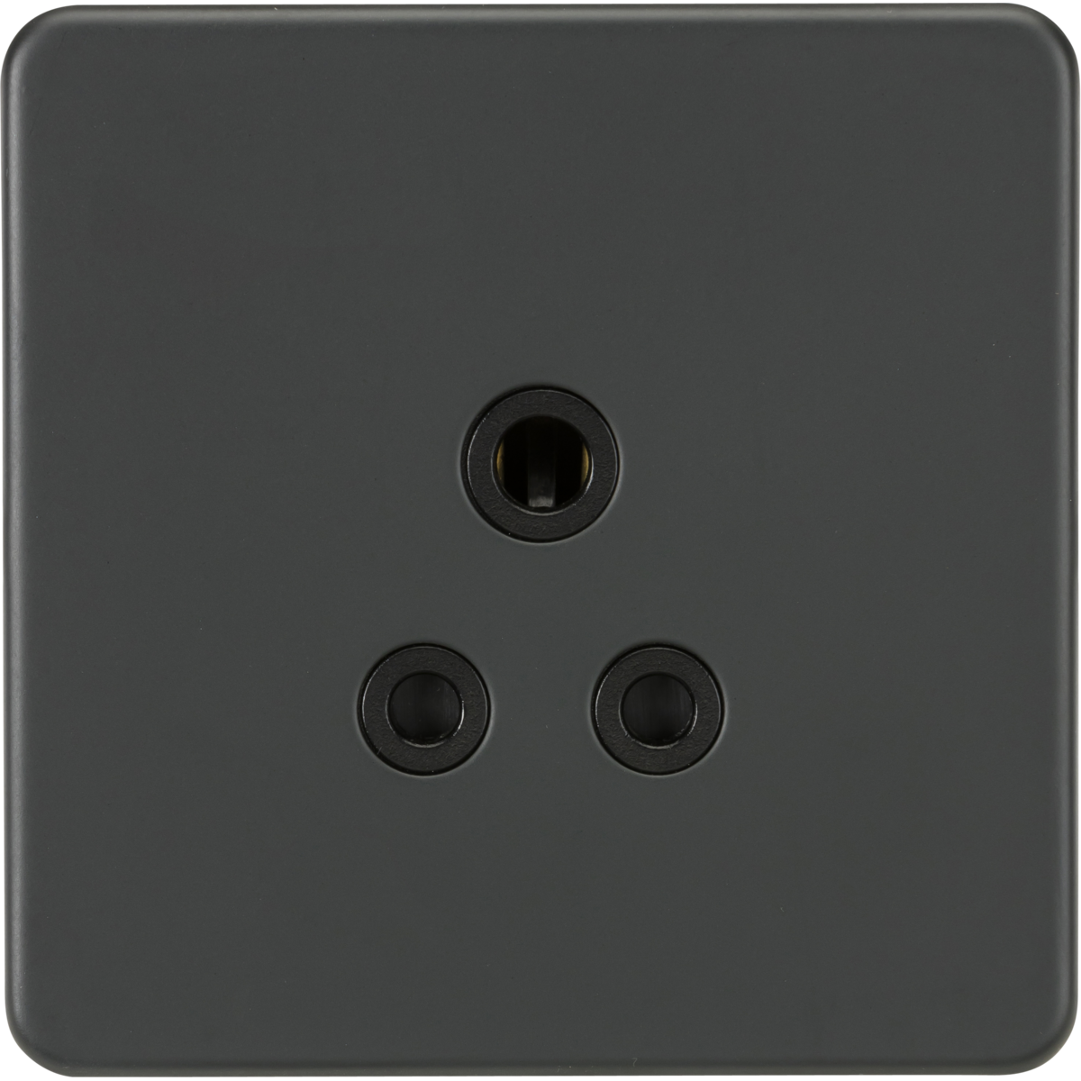 Screwless Anthracite Electrical Plug Sockets and Switches + USB ...