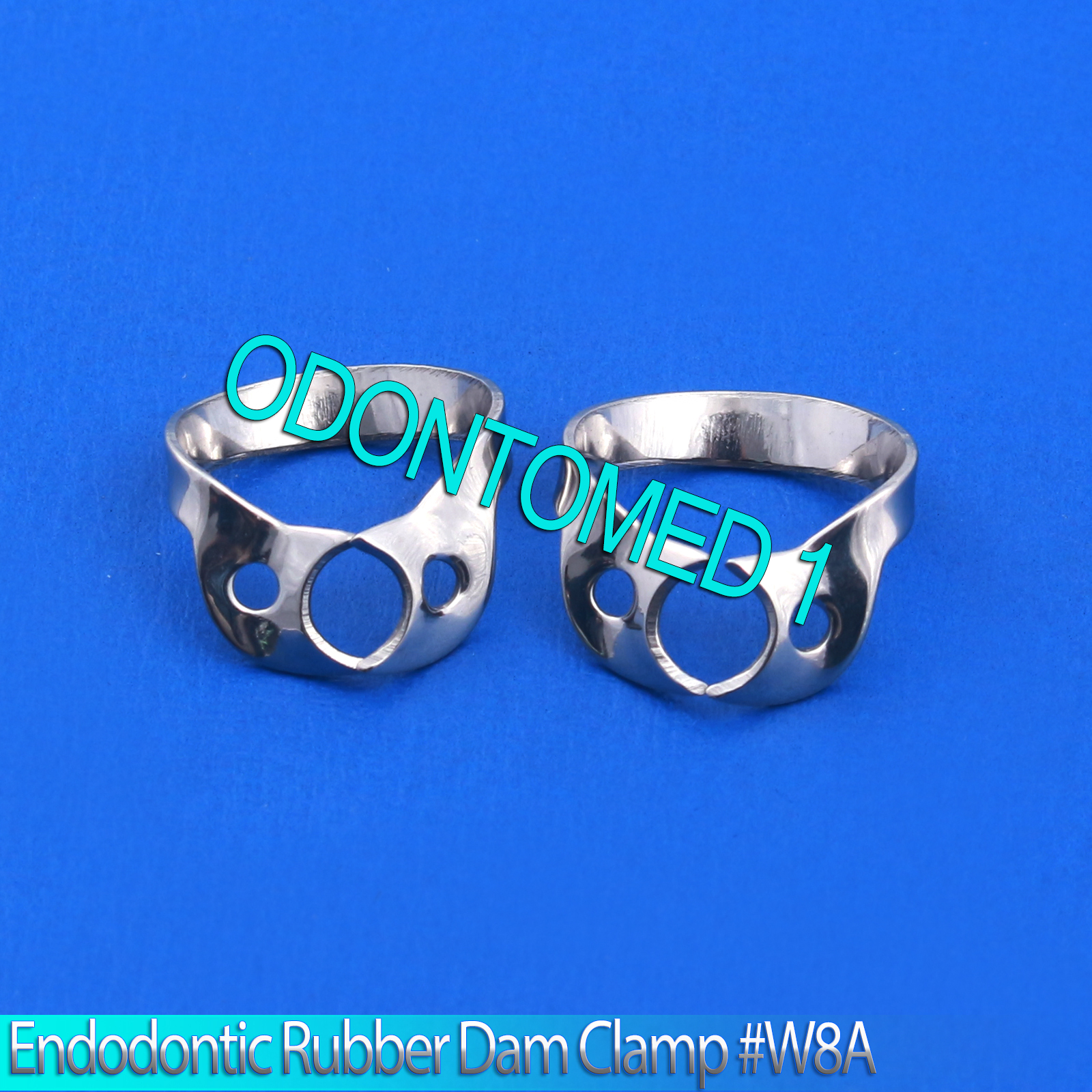2 ENDODONTIC RUBBER DAM CLAMP #W8A DENTAL INSTRUMENT (MOLARS) | eBay