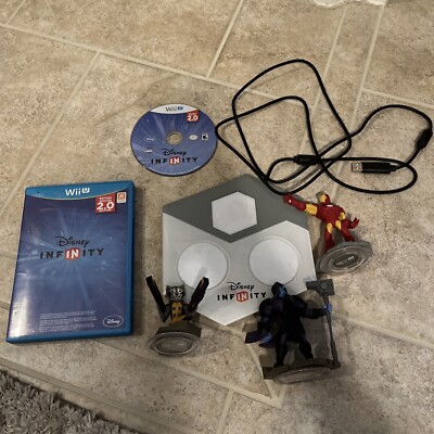 Disney Infinity Wii U 2.0 Edition Game, Portal Base Pad, 3 Characters ...