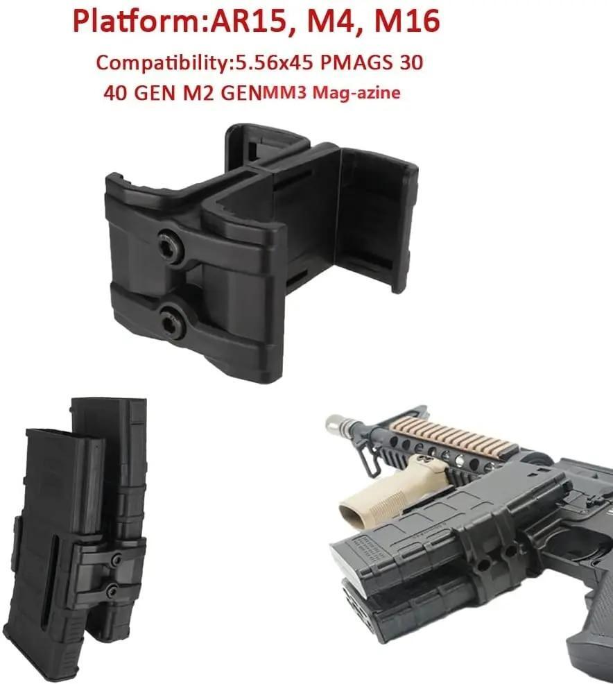Tactical Mag Clip Connector Clamp Parallel High Dual Magazine Clip ...