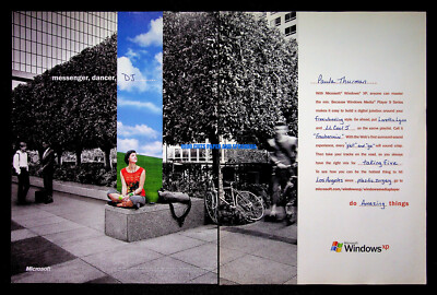 Microsoft Windows XP PC Computer OS 2003 Trade Print Magazine Ad Poster ...