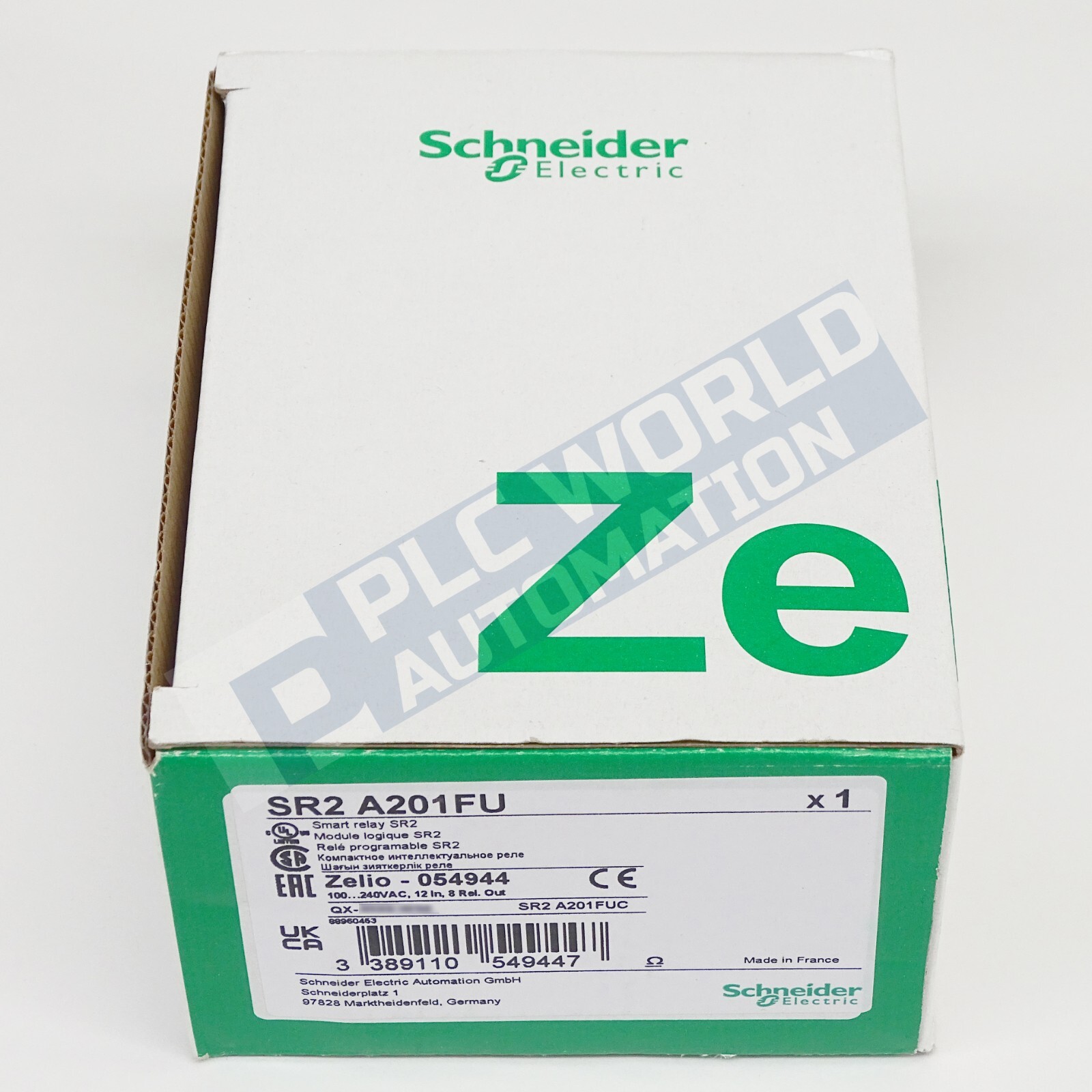 Schneider Electric SR2A201FU Logic Relay 100240vac With Display for ...