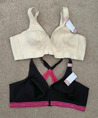 NWT! Lot of 2 Cacique Wireless Bras, Size 44C, Racerback & Regular ...