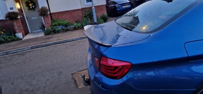 BMW 5 SERIES F10 M5 M4 STYLE REAL CARBON FIBER BOOT TRUNK LIP SPOILER ...