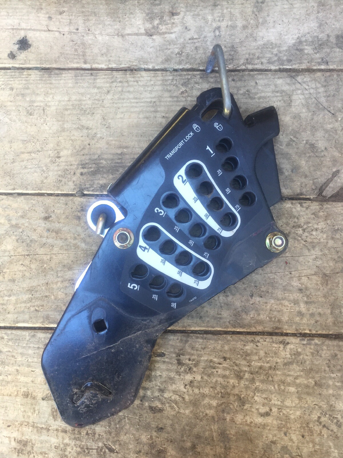 Used Exmark Toro 109-7438 Height of Cut Adjuster Assembly | eBay