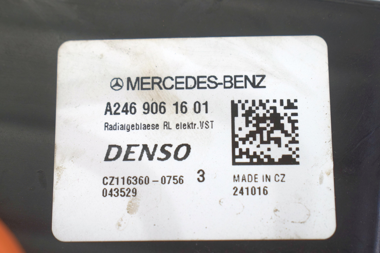 Mercedes B180 CDI W246 Gebläsemotor Motor Lüfter Gebläse Innenraum ...