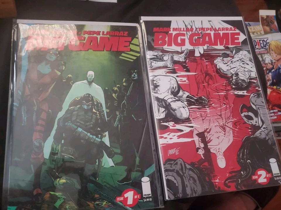 Big Game Image Comic Book Lot Issues 1 And 2 Mark Millar | eBay