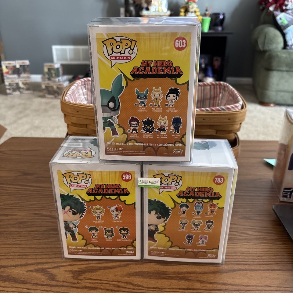 My Hero Academia Funko Pop Deku Izuku Midoriya GLOWS IN THE DARK 596 ...