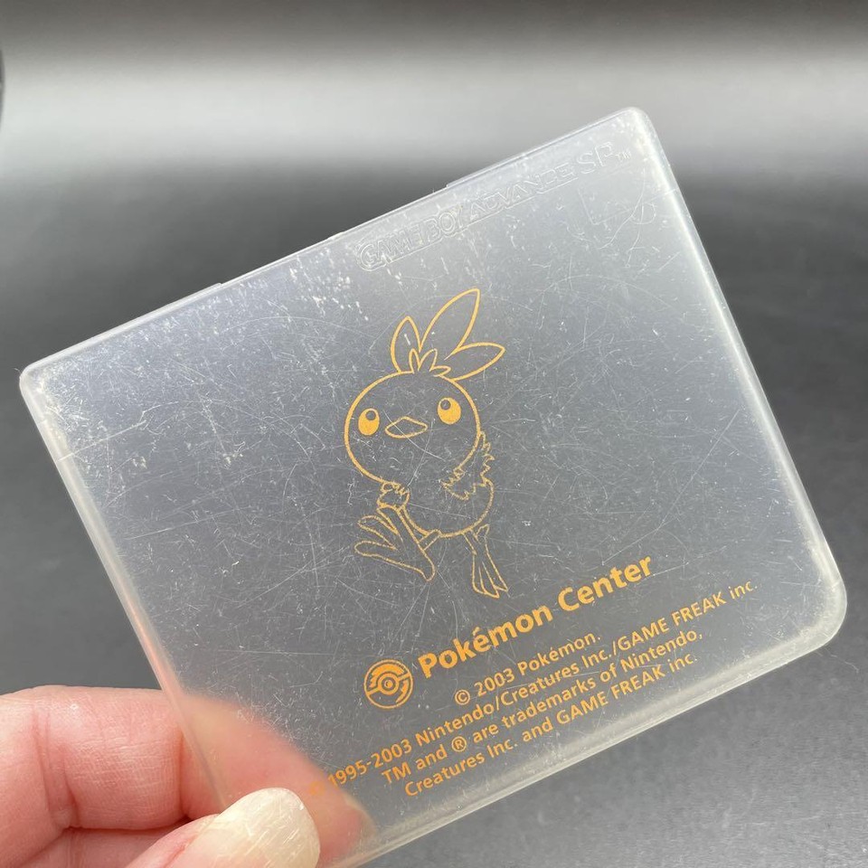 Nintendo Gameboy Advance SP GBA Console Pokémon Center Limited Torchic ...