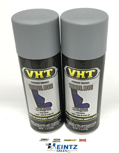 VHT SP953-2 PACK LIGHT GRAY Satin Vinyl Dye Carpet Dashboards Vinyl ...