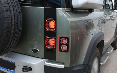 For Defender 110 2020-2023 Black Titanium Exterior Tail Light Lamp ...